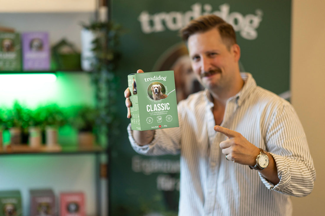 Tradidog Futtertopping für Hunde - Natürlich & Schweizer-Qualität